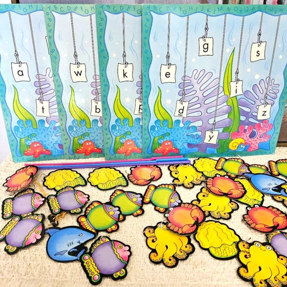 Toys | Magnetic Alphabet Fishing Game | Poshmark
